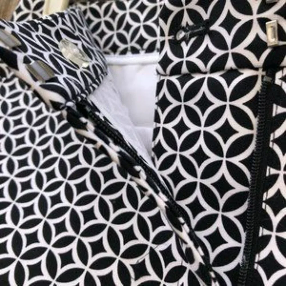 White House Black Market | Shorts | Nwot Whbm Geometrical Print Bermuda ...